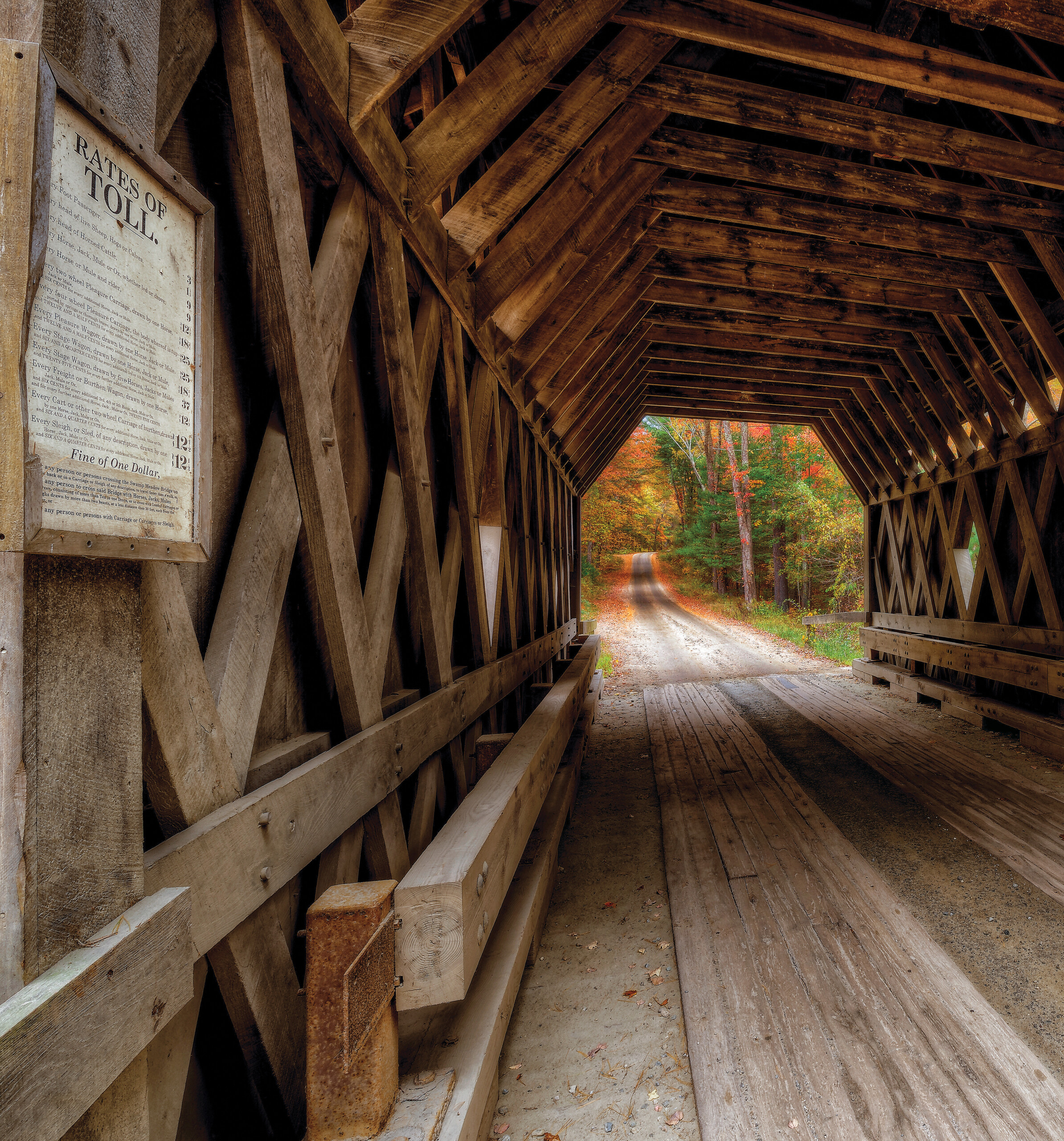 Explore Swamp Meadow Covered Bridge in Foster - Rhode Island Monthly