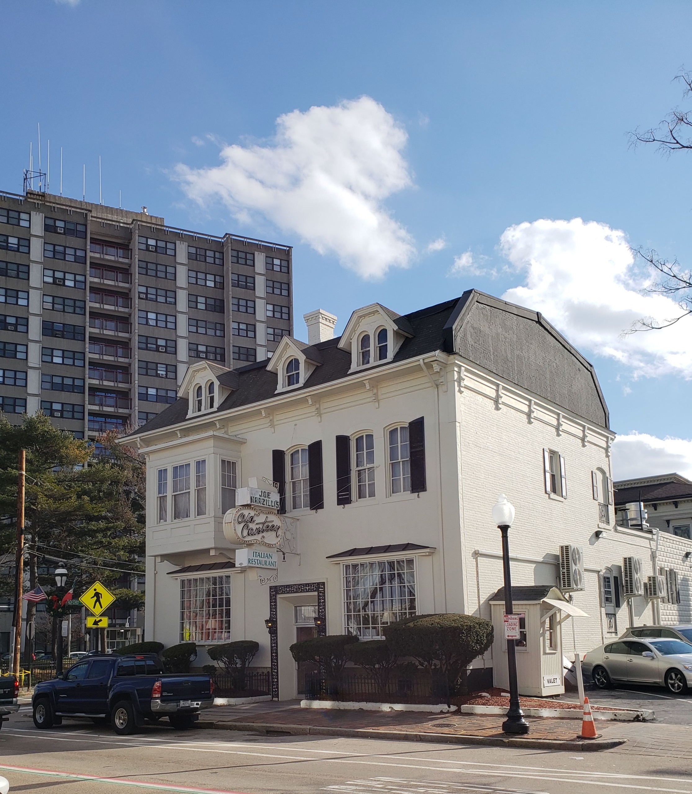 Marzillis outside - Rhode Island Monthly