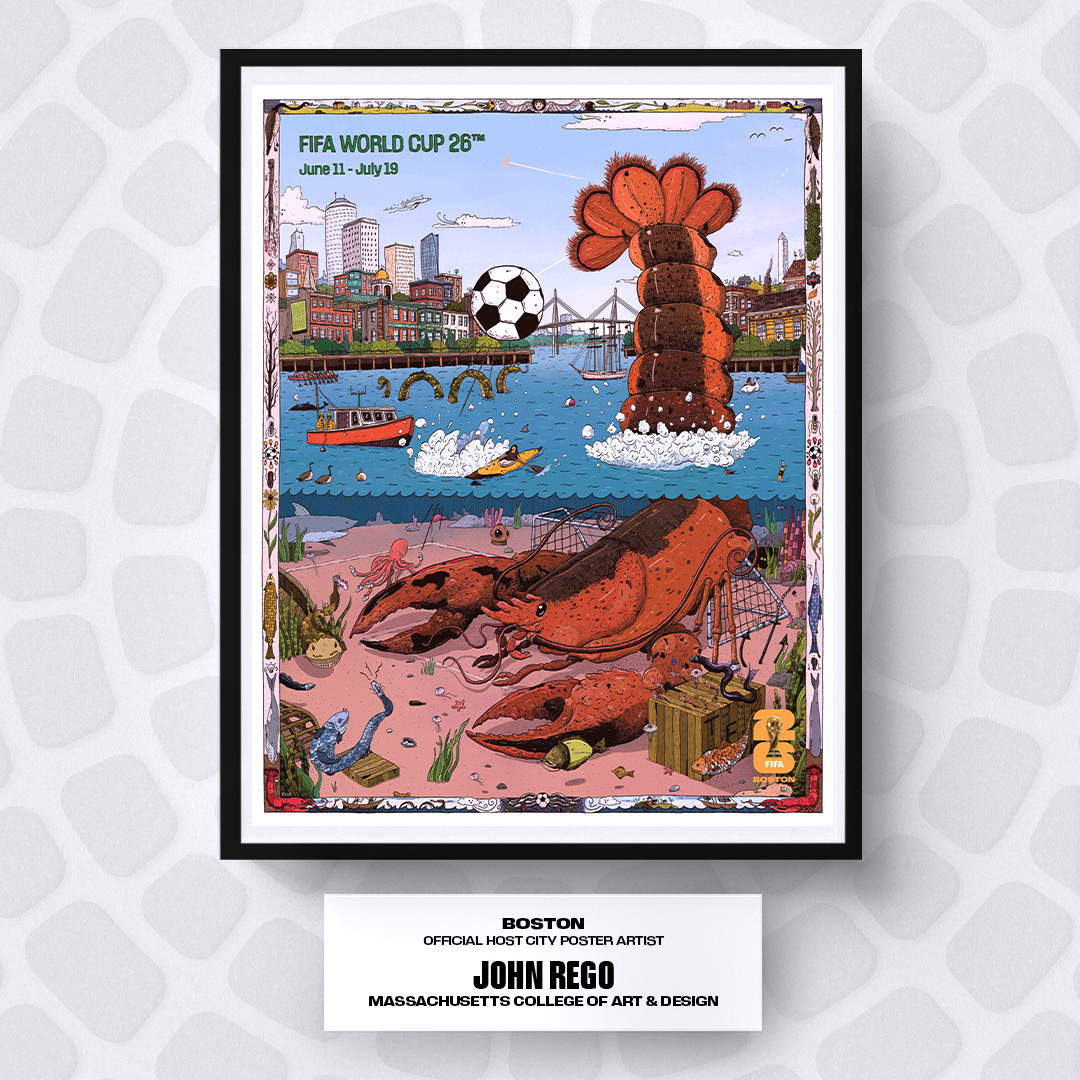 Rhode Island Native Creates Poster for Boston Leg of 2026 FIFA World ...