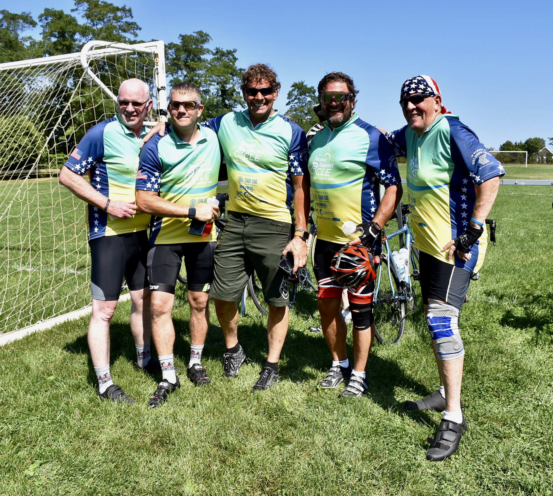 Riders from Team Heroes In Transition 2024 - Rhode Island Monthly