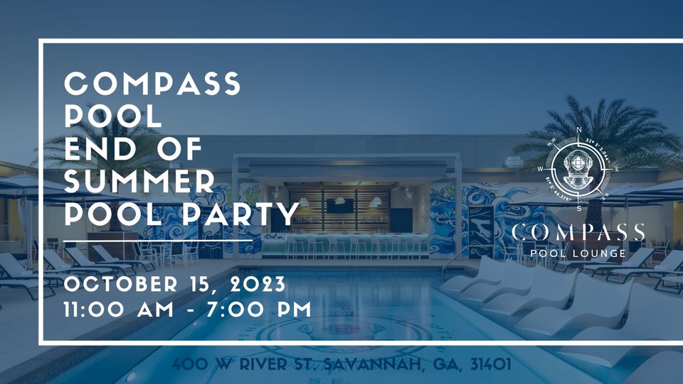 Exclusive Compass Pool End of Summer Pool Party at Plant Riverside ...