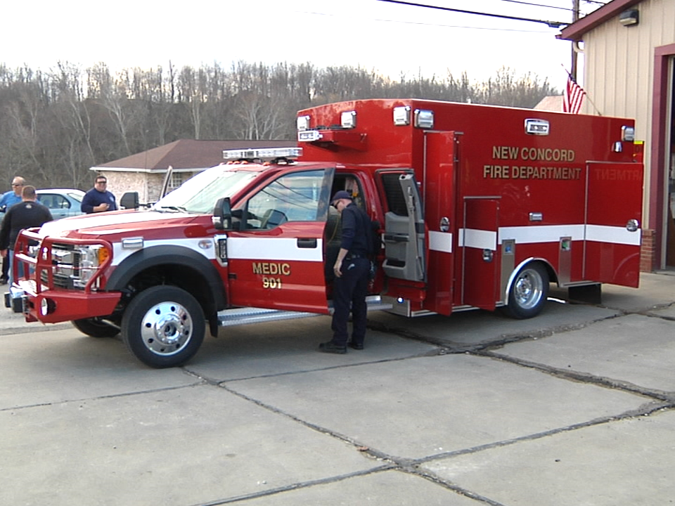 New Concord Fire Dept. Has New Ambulance - WHIZ - Fox 5 / Marquee Broadcasting
