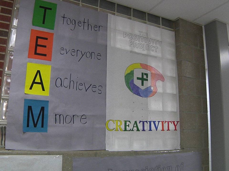 Area School Leads Positivity Project Initiative - WHIZ - Fox 5 ...