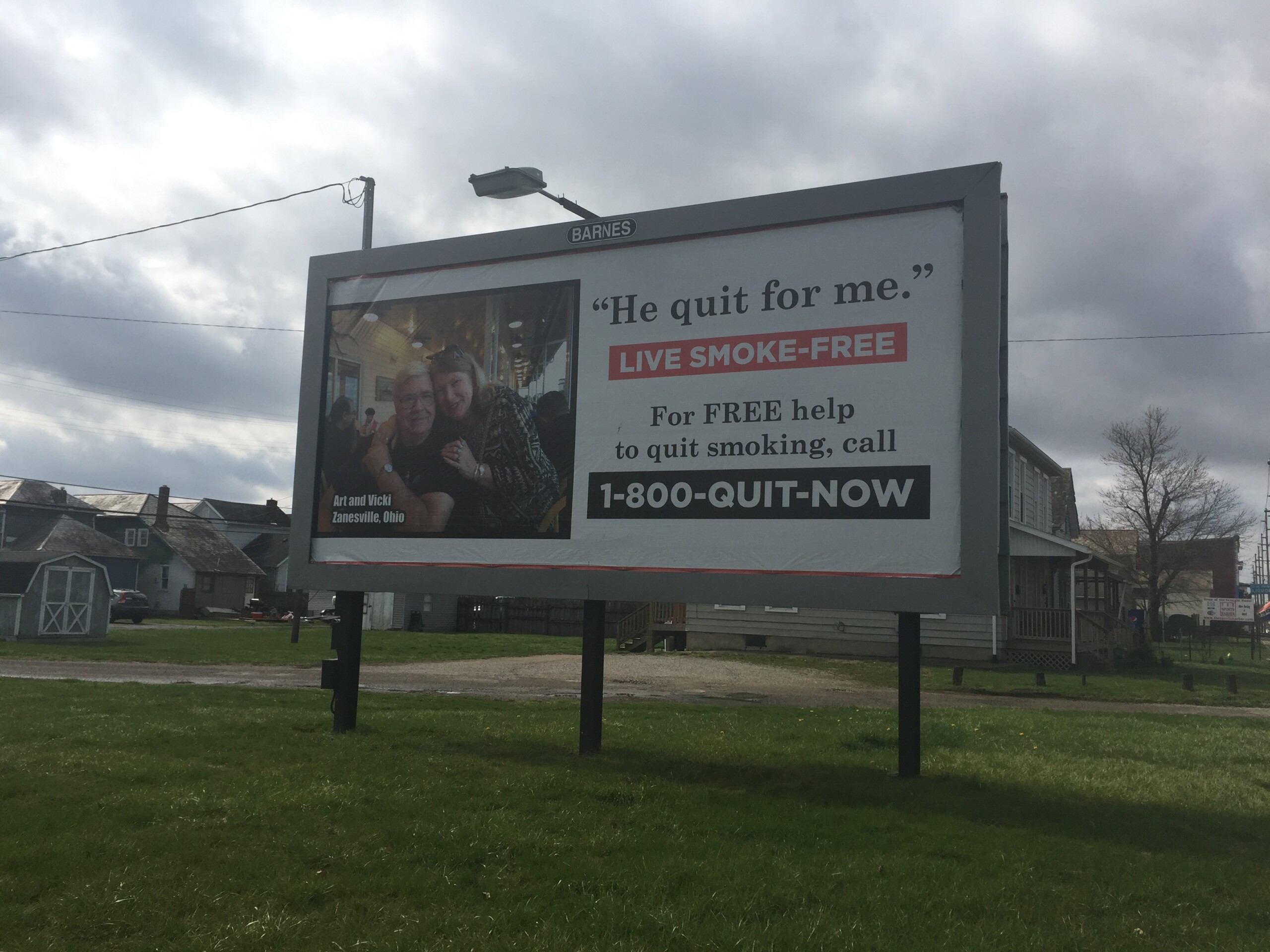 New anti-tobacco billboards showcase local story - WHIZ - Fox 5 ...