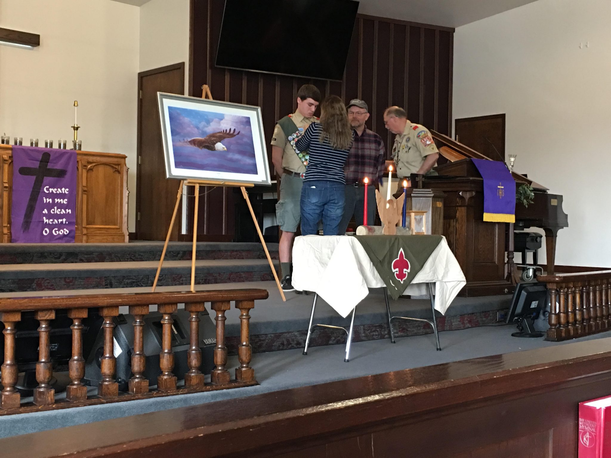 18 year old Nicholas Clawson honored as an Eagle Scout - WHIZ - Fox 5 ...