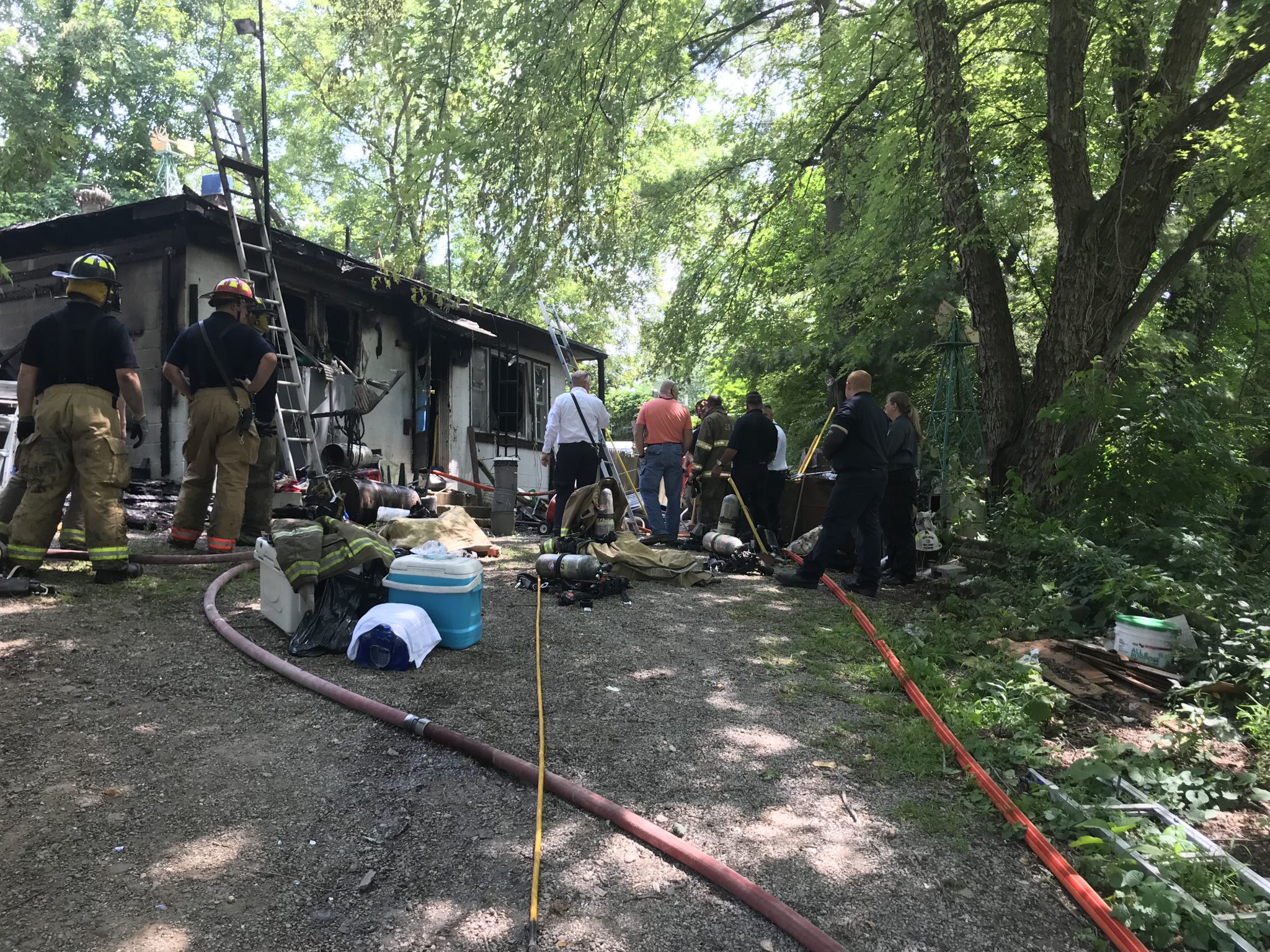 Fire Heavily Damages Zanesville Home - WHIZ - Fox 5 / Marquee Broadcasting