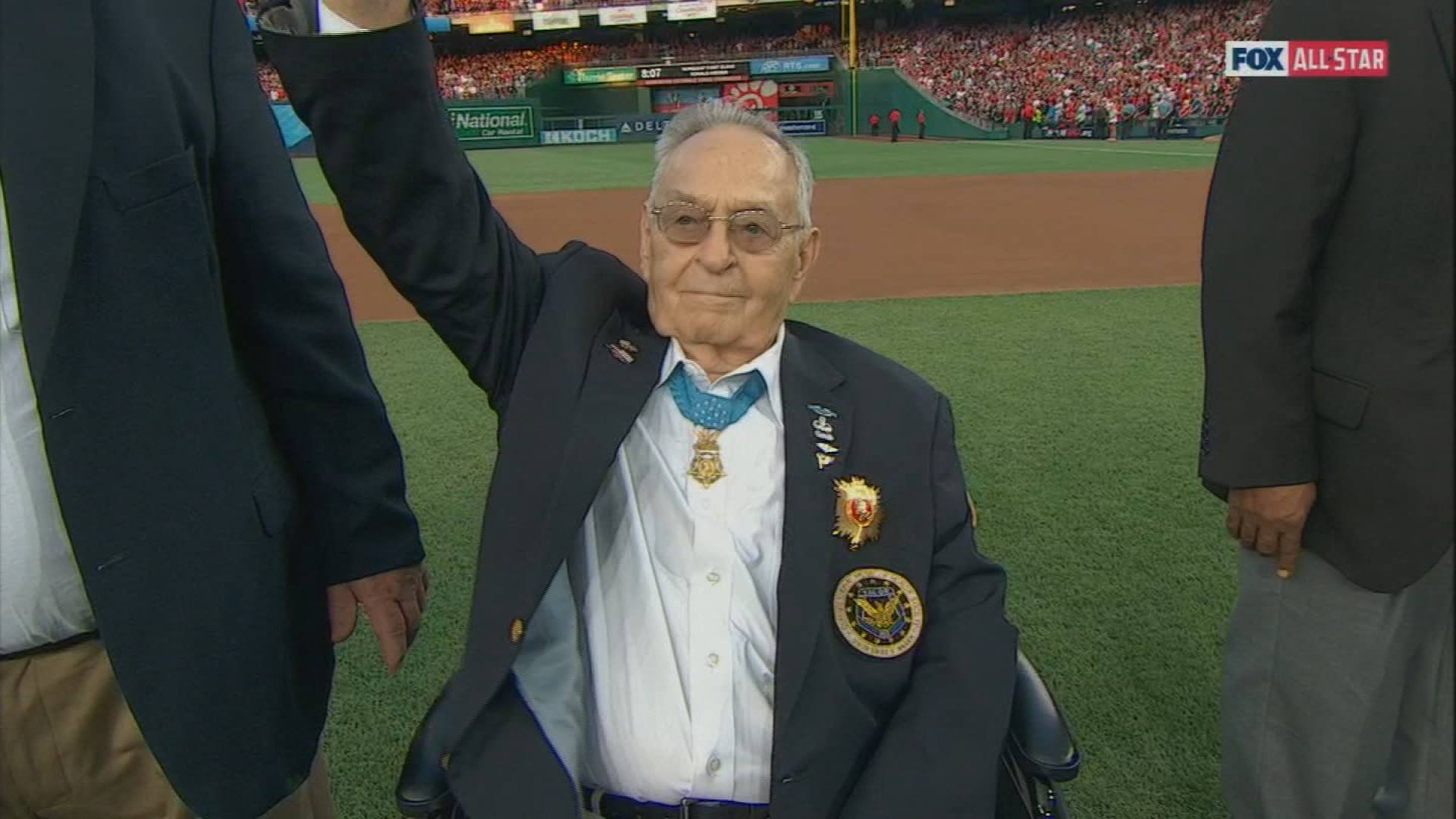 Ron Rosser Honored at MLB All Star Game - WHIZ - Fox 5 / Marquee ...