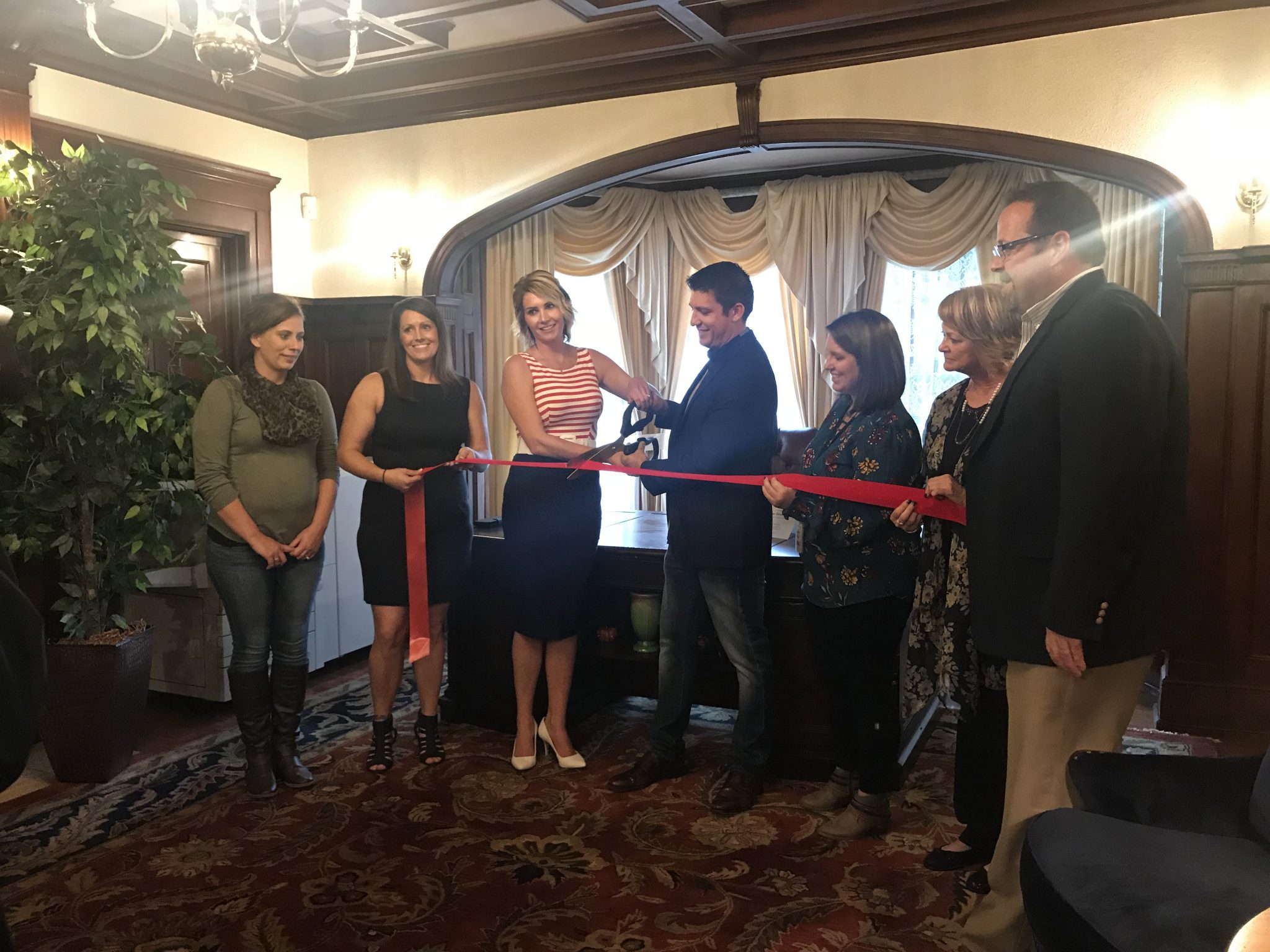 Schultz Mansion at Cedar Ridge ribbon cutting ceremony - WHIZ - Fox 5 ...