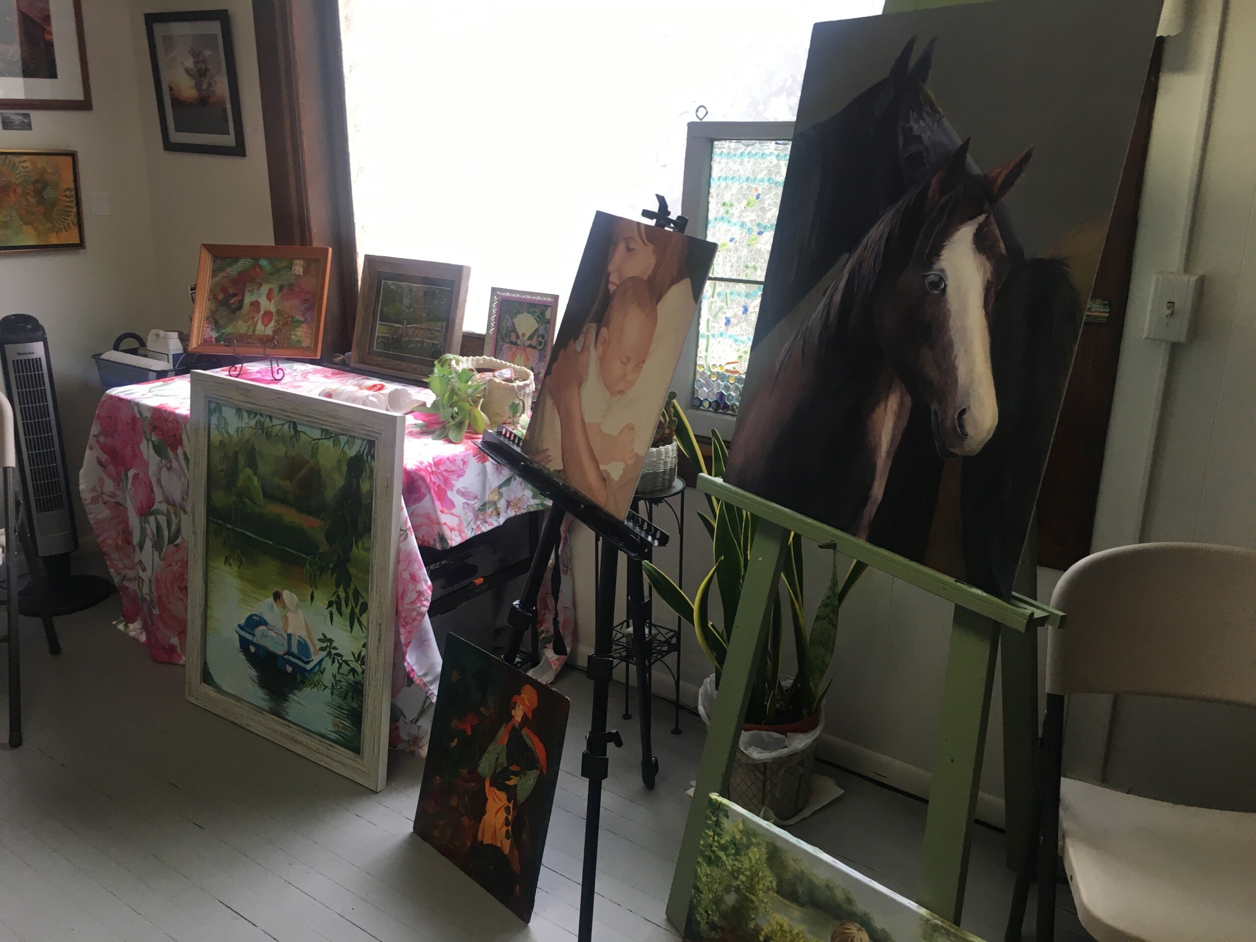 Five local artist work on display for Artists of the Month - WHIZ - Fox ...