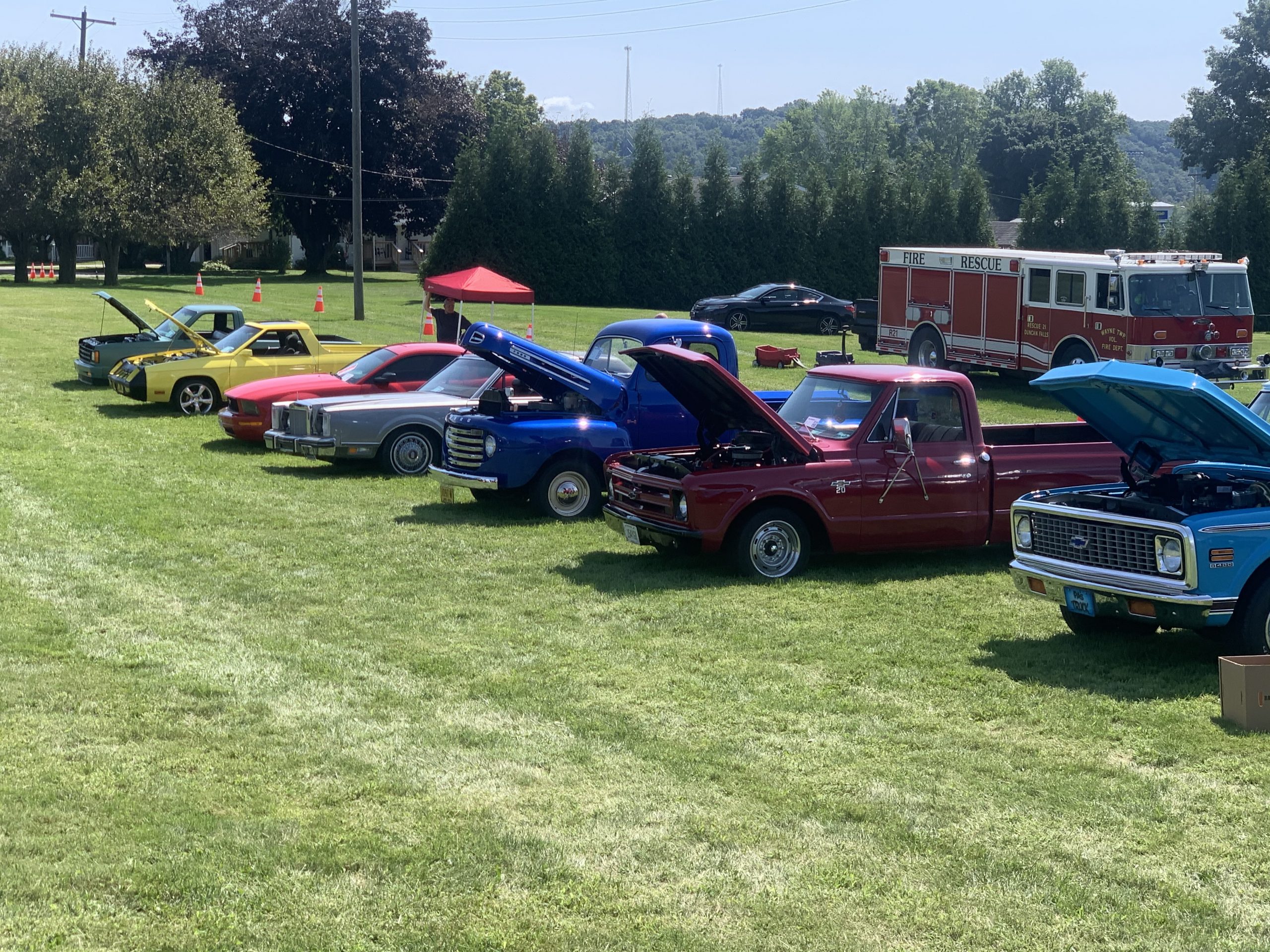 Duncan Falls Fire Department Holds Car Show - WHIZ - Fox 5 / Marquee ...