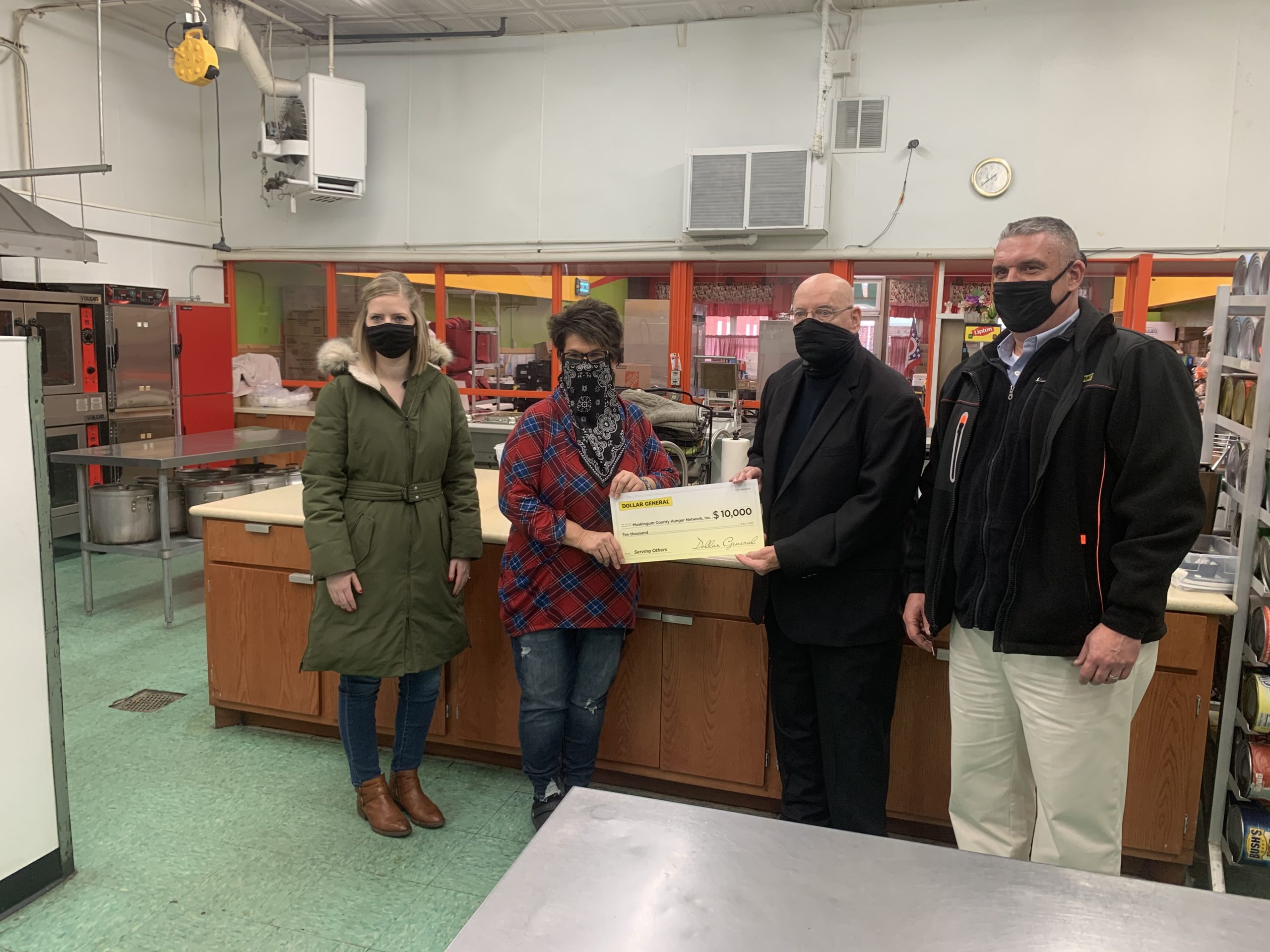 Hunger Network Receives Donation - WHIZ - Fox 5 / Marquee Broadcasting