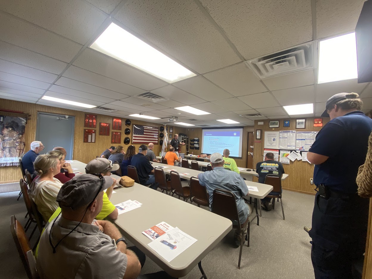 Washington Township Fire Department Hosts "Stop The Bleed" - WHIZ - Fox 5 / Marquee Broadcasting