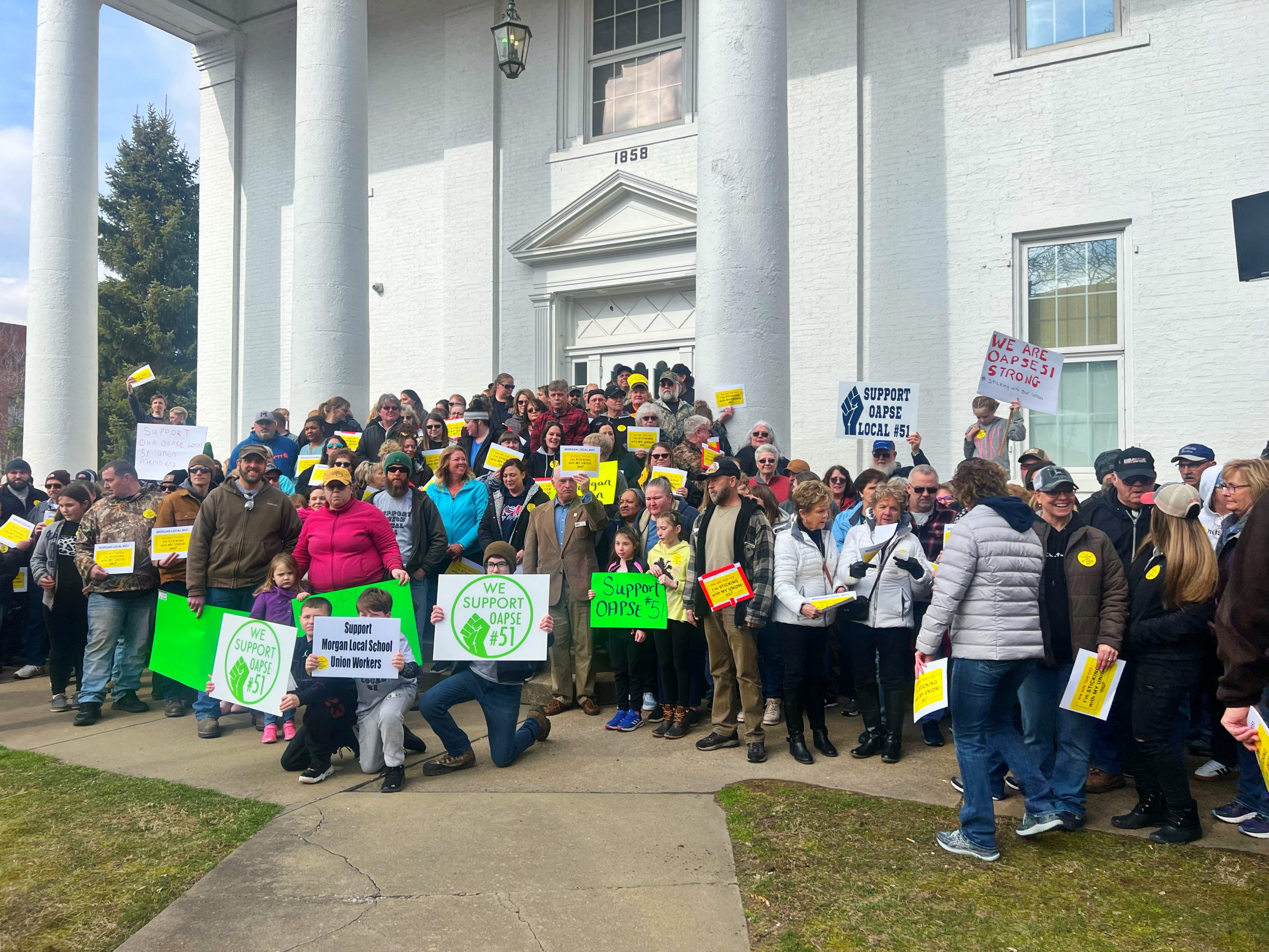 Morgan Local School Employees Are Prepared to Strike - WHIZ - Fox 5 ...