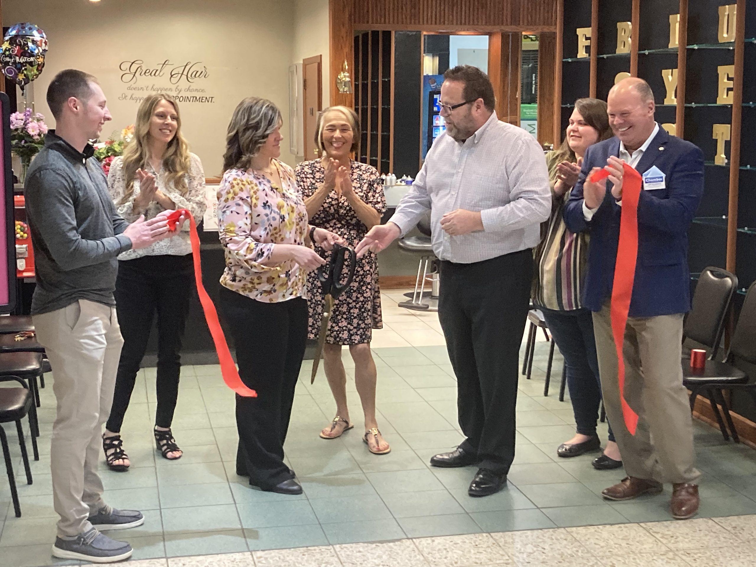 Ribbon Cutting Ceremony for Fabulous Styles and Cuts at Colony Square ...