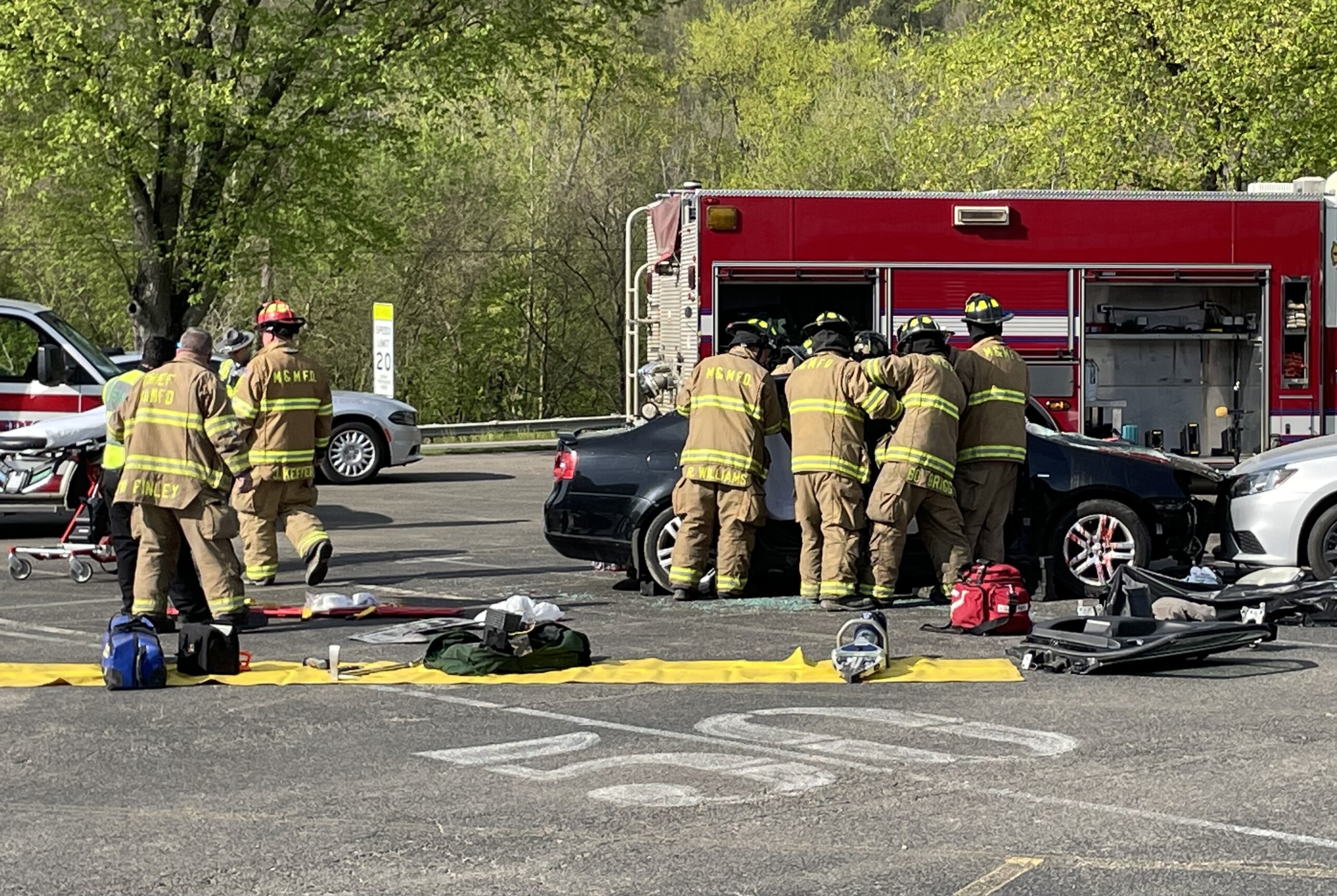 Morgan High School Students Witness Mock Crash - WHIZ - Fox 5 / Marquee ...
