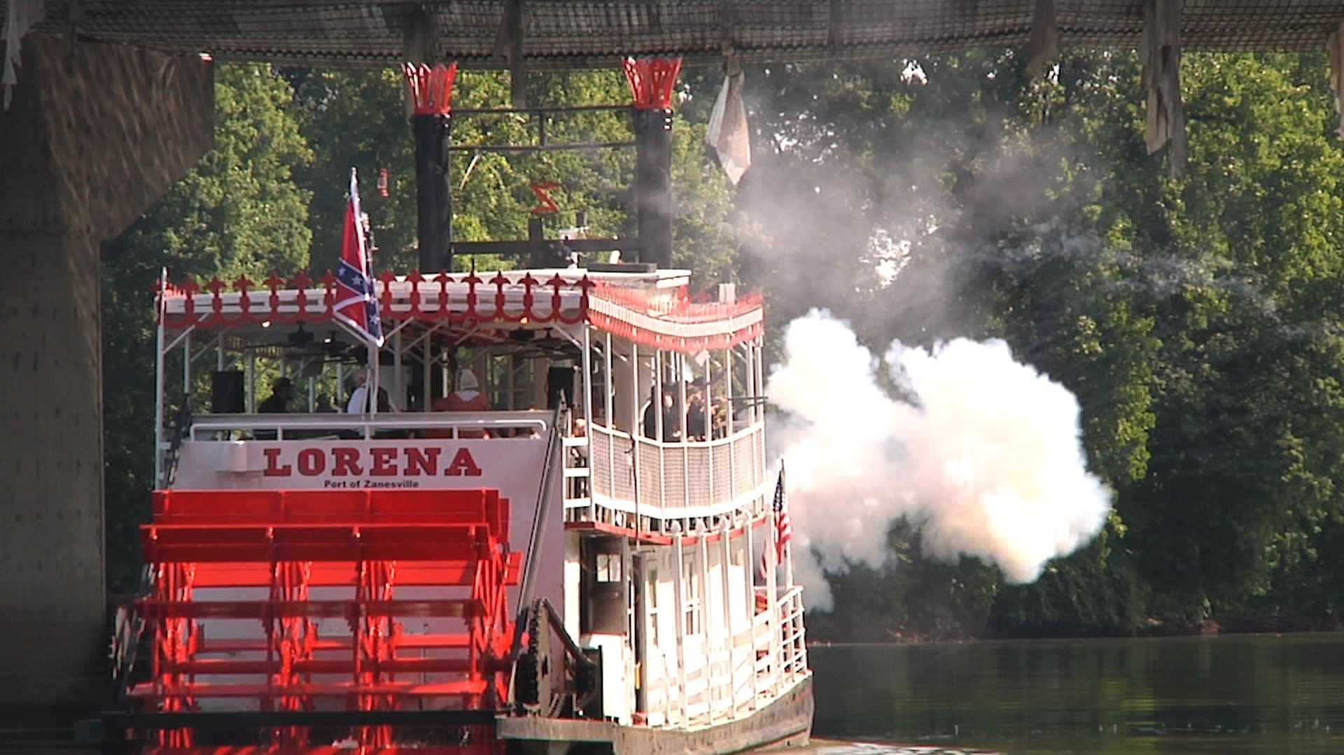 Civil War Reenactment made its way across the Muskingum River - WHIZ ...