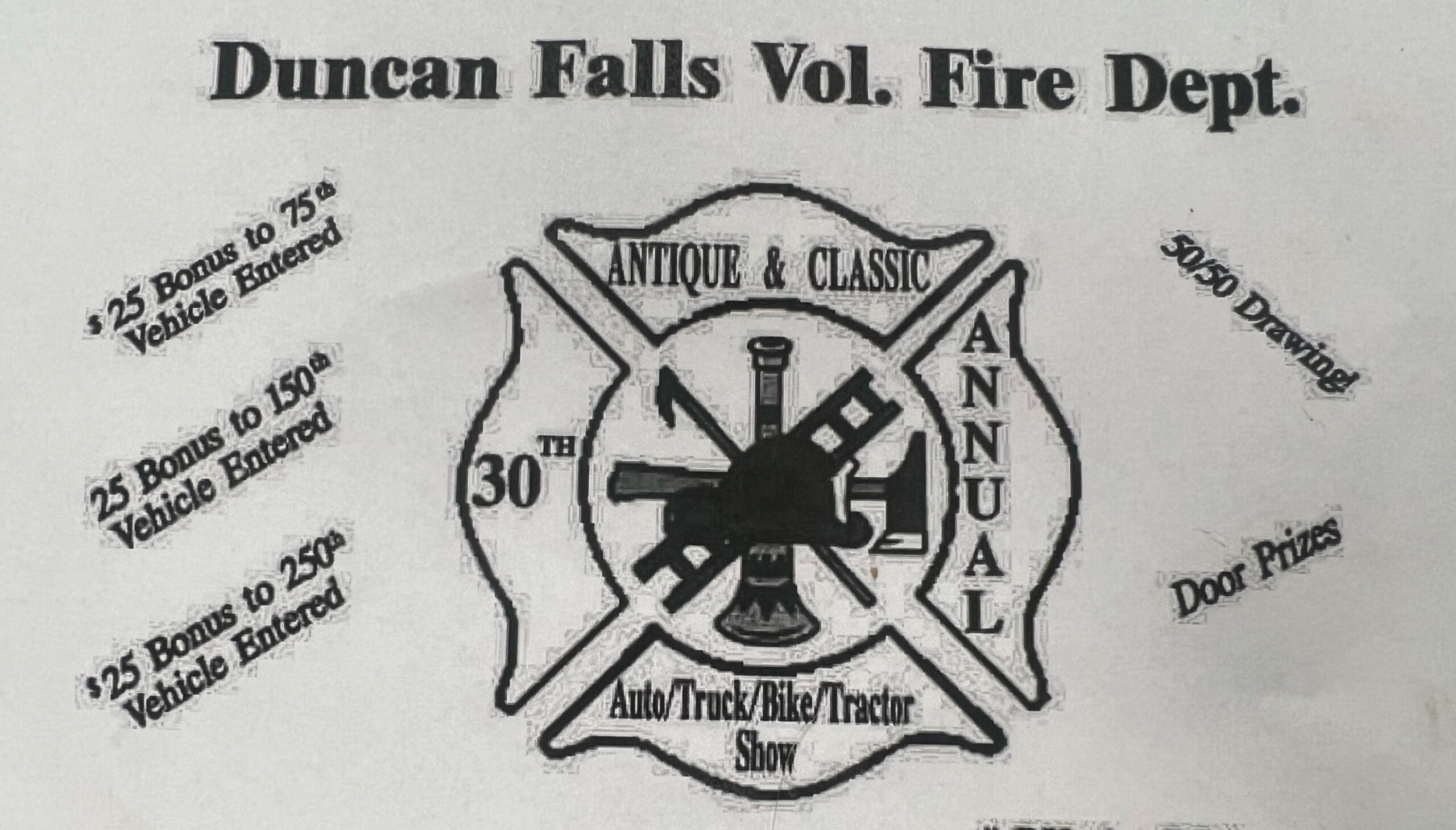 Duncan Falls Fire Department Hosting 30th Annual Car Show - WHIZ - Fox ...