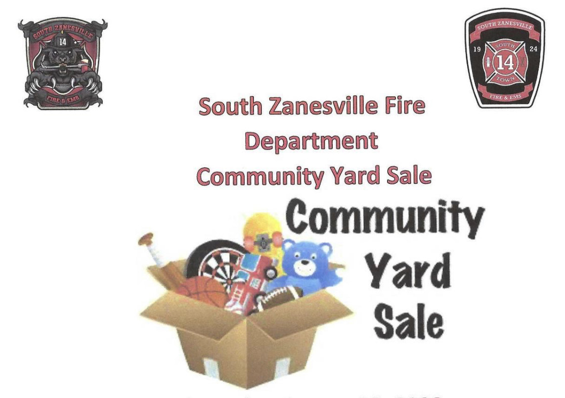 South Zanesville Fire Department to Host Community Yard Sale - WHIZ - Fox 5 / Marquee Broadcasting