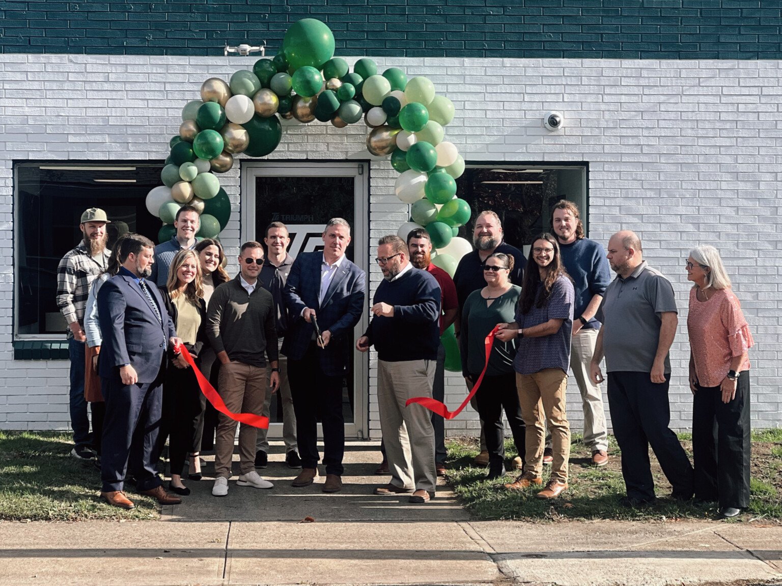 Ribbon Cutting Ceremony Held for Triumph Services - WHIZ - Fox 5 ...