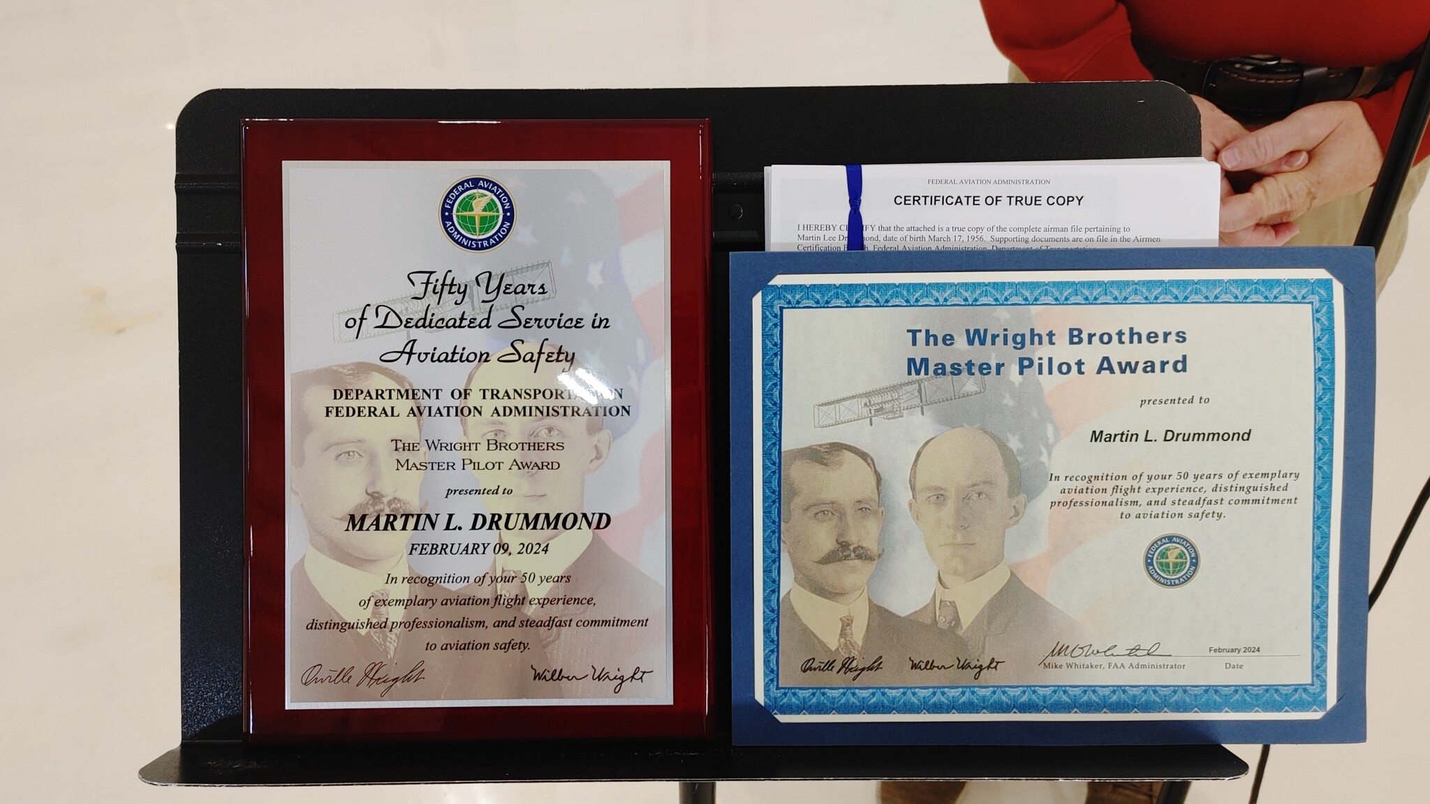 F.A.A. Recognizes Local Pilot for 50 Years of Aviation Safety - WHIZ ...