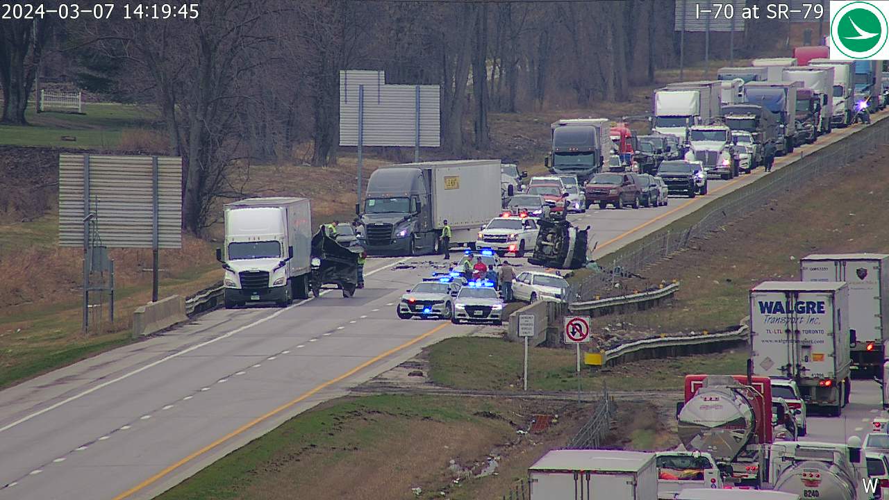 UPDATE: I-70 East now open near SR 79 - WHIZ - Fox 5 / Marquee Broadcasting