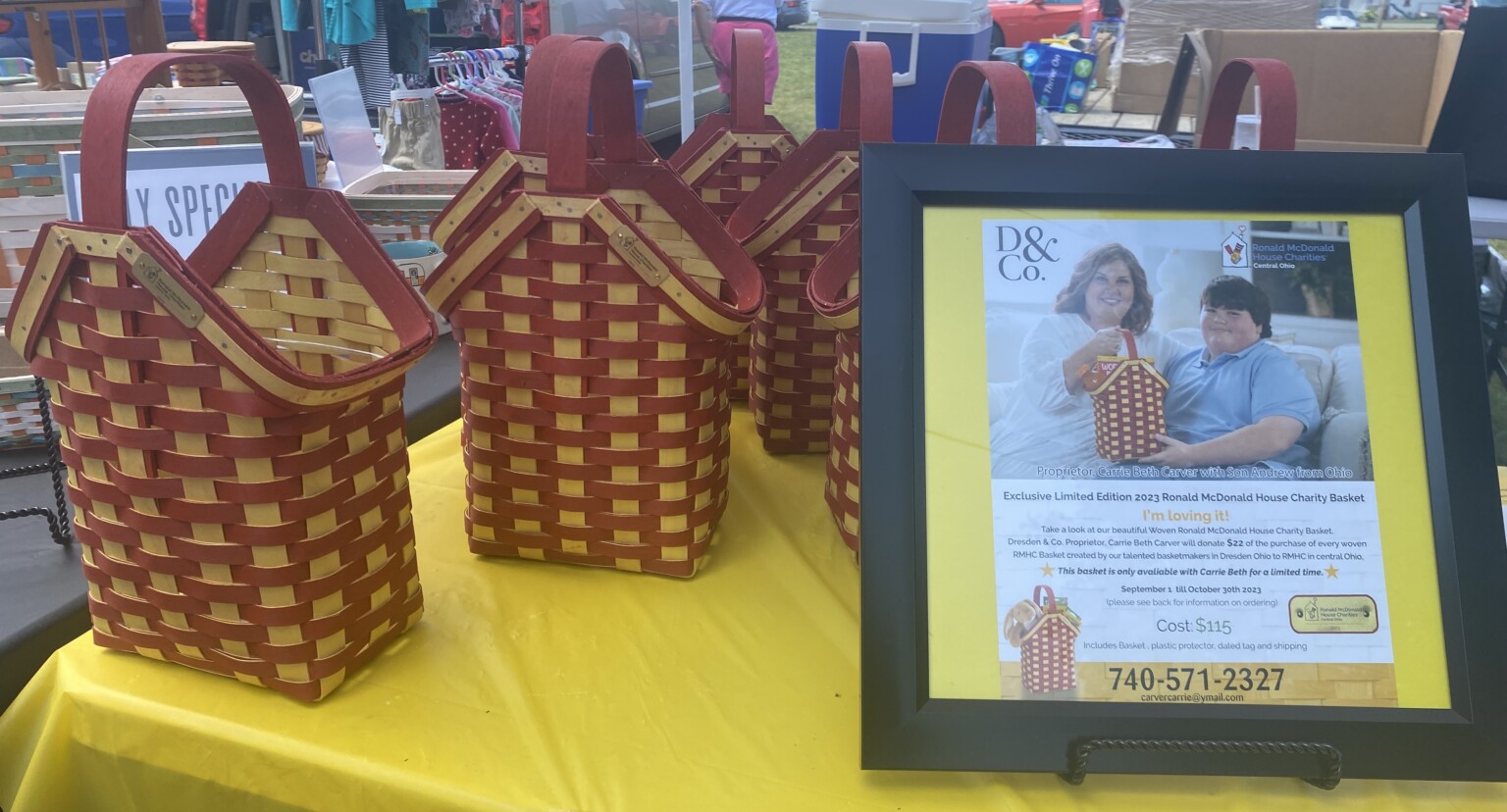 A shining light at the basket festival in Dresden - WHIZ - Fox 5 ...