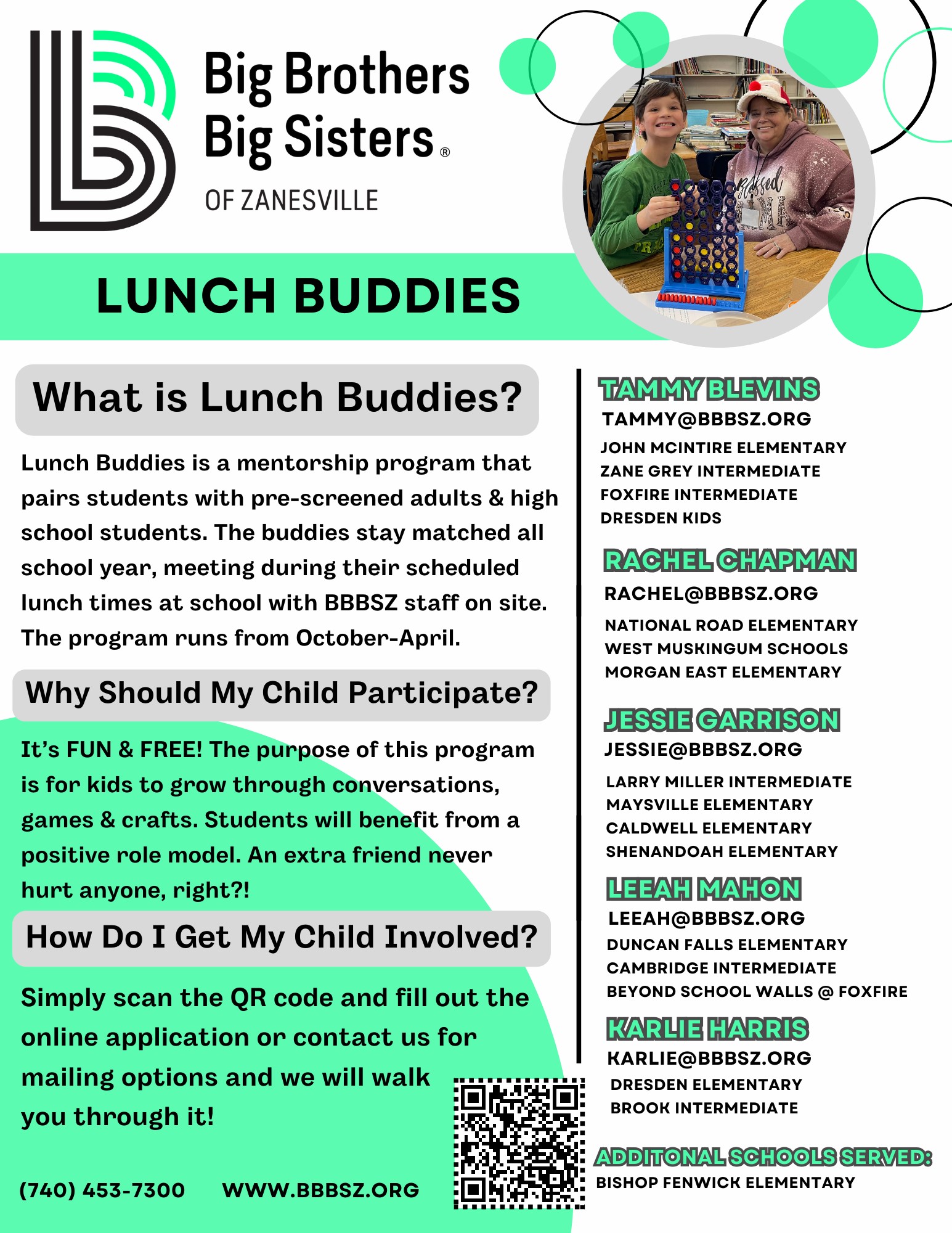 Big Brothers Big Sisters of Zanesville expand their operations - WHIZ - Fox 5 / Marquee Broadcasting