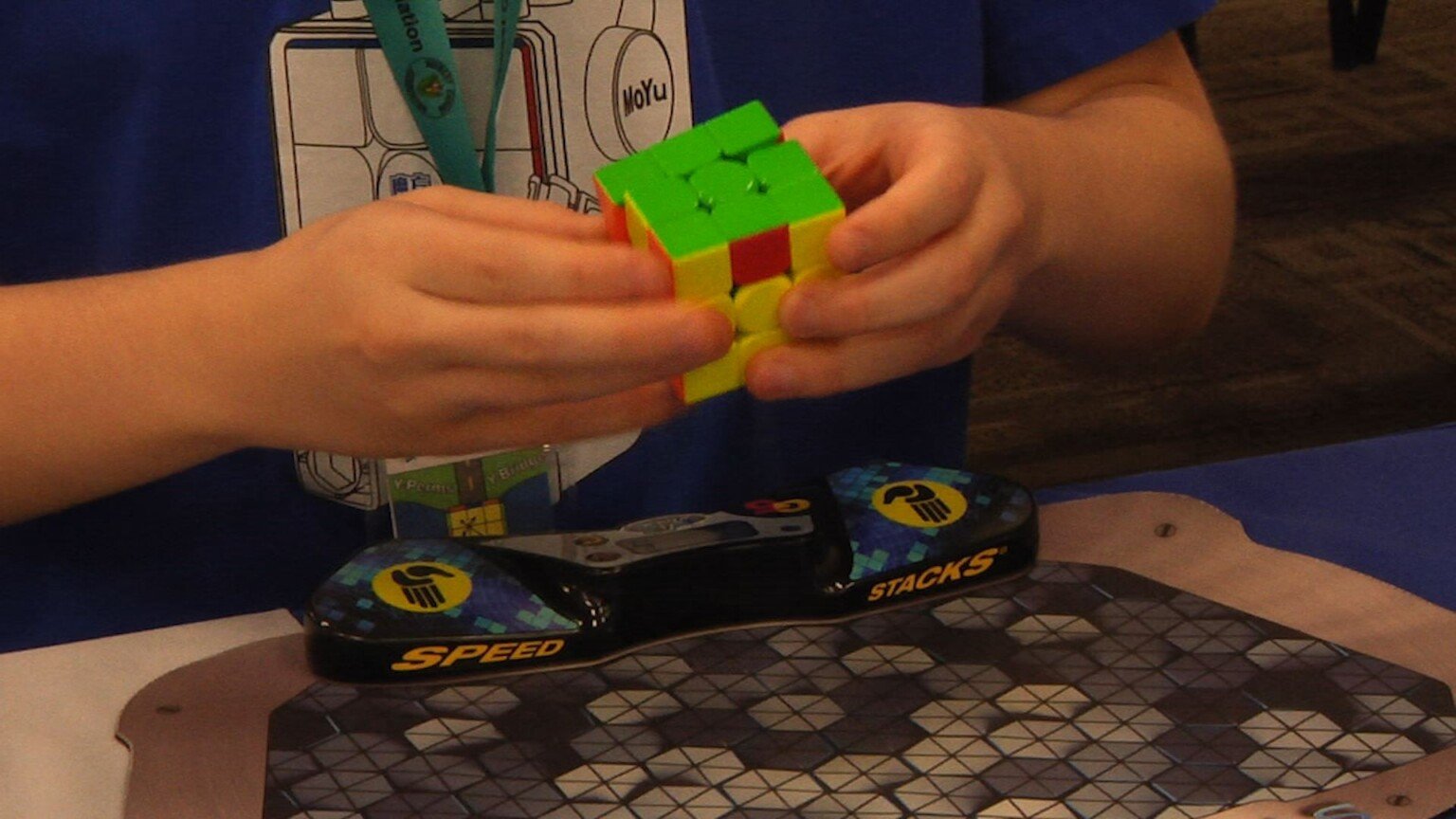 First local speed cubing competition - WHIZ - Fox 5 / Marquee Broadcasting