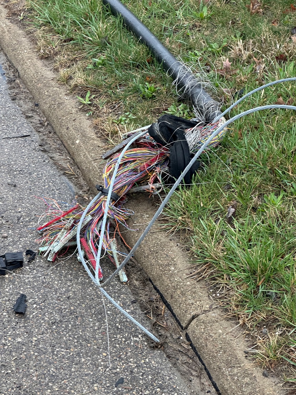 Truck Pulls Down Phone Lines on Pleasant Grove Road - WHIZ - Fox 5 ...