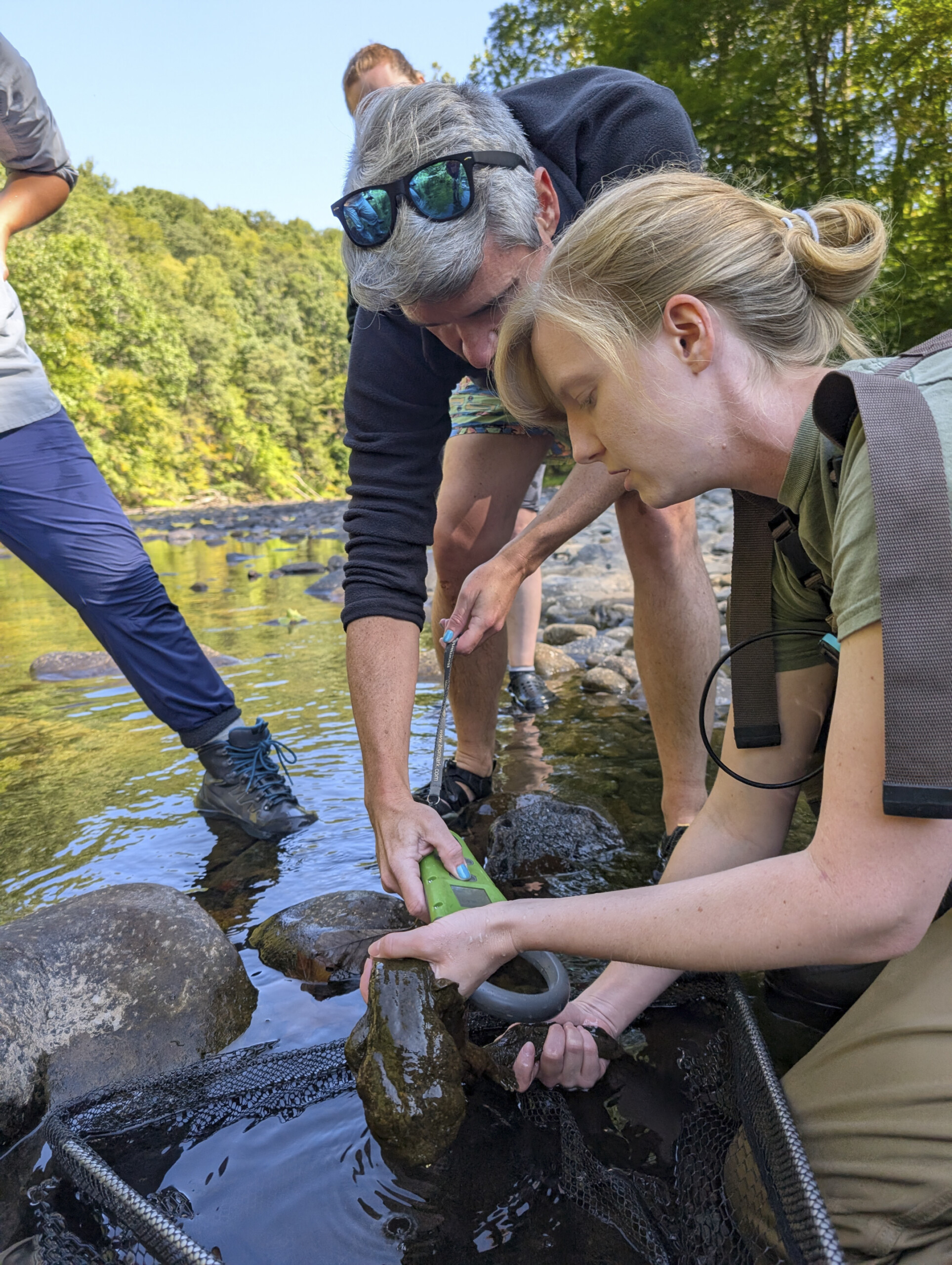 The Wilds and Columbus Zoo Release Endangered Hellbenders - WHIZ - Fox ...